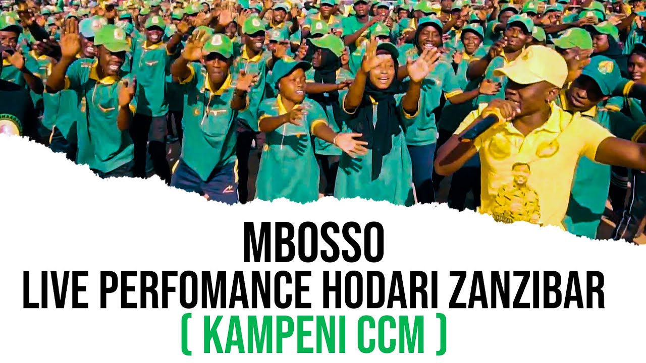 Mbosso live perfomance Hodari Zanzibar ( kampeni ccm ) - YouTube