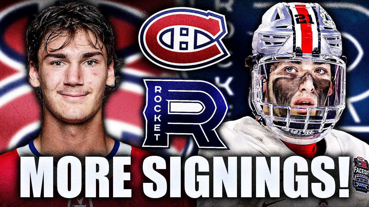EVEN MORE BIG SIGNINGS FOR THE MONTREAL CANADIENS: TYLER THORPE ...