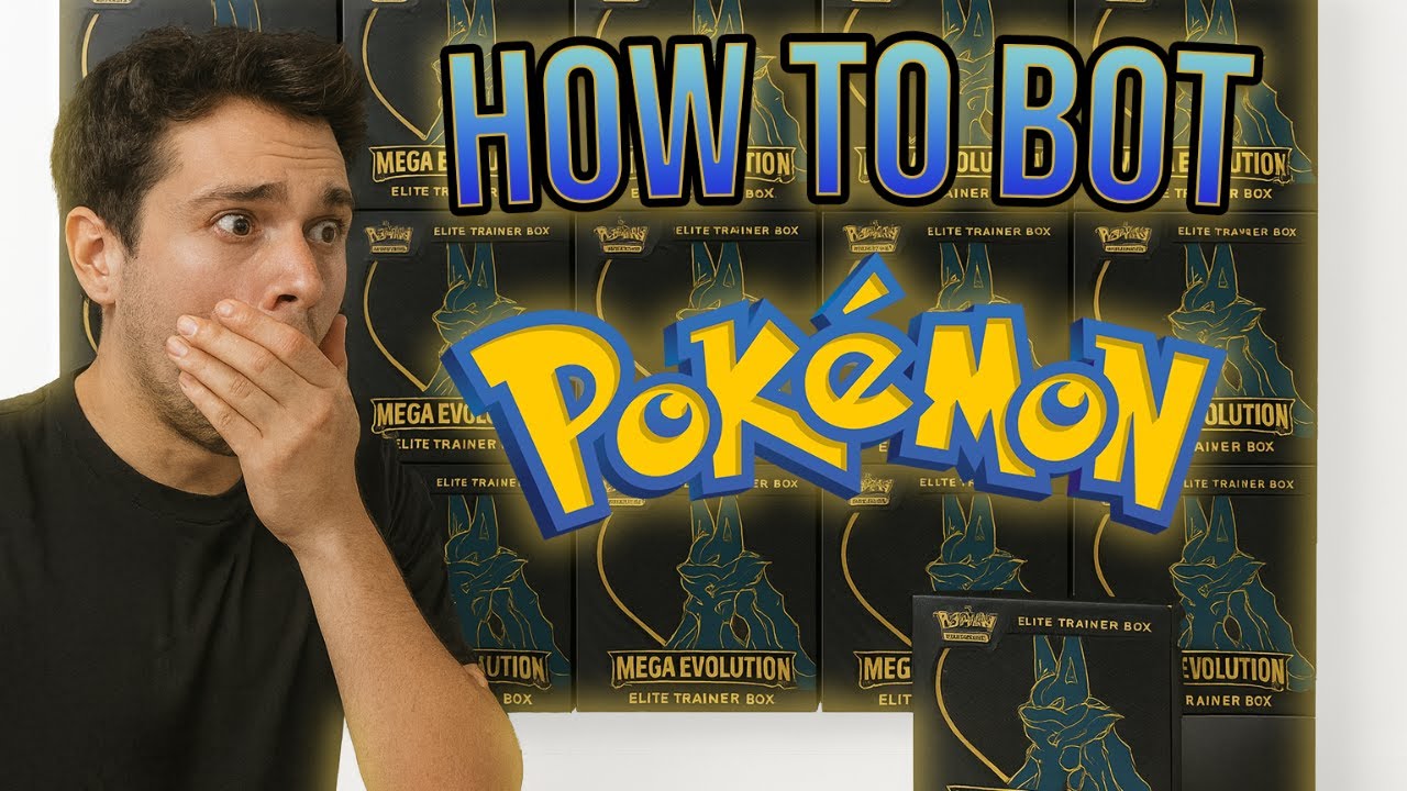 HOW TO BOT POKEMON CARDS BEGINNER FRIENDLY (REFRACT BEST TARGET BOT) - YouTube