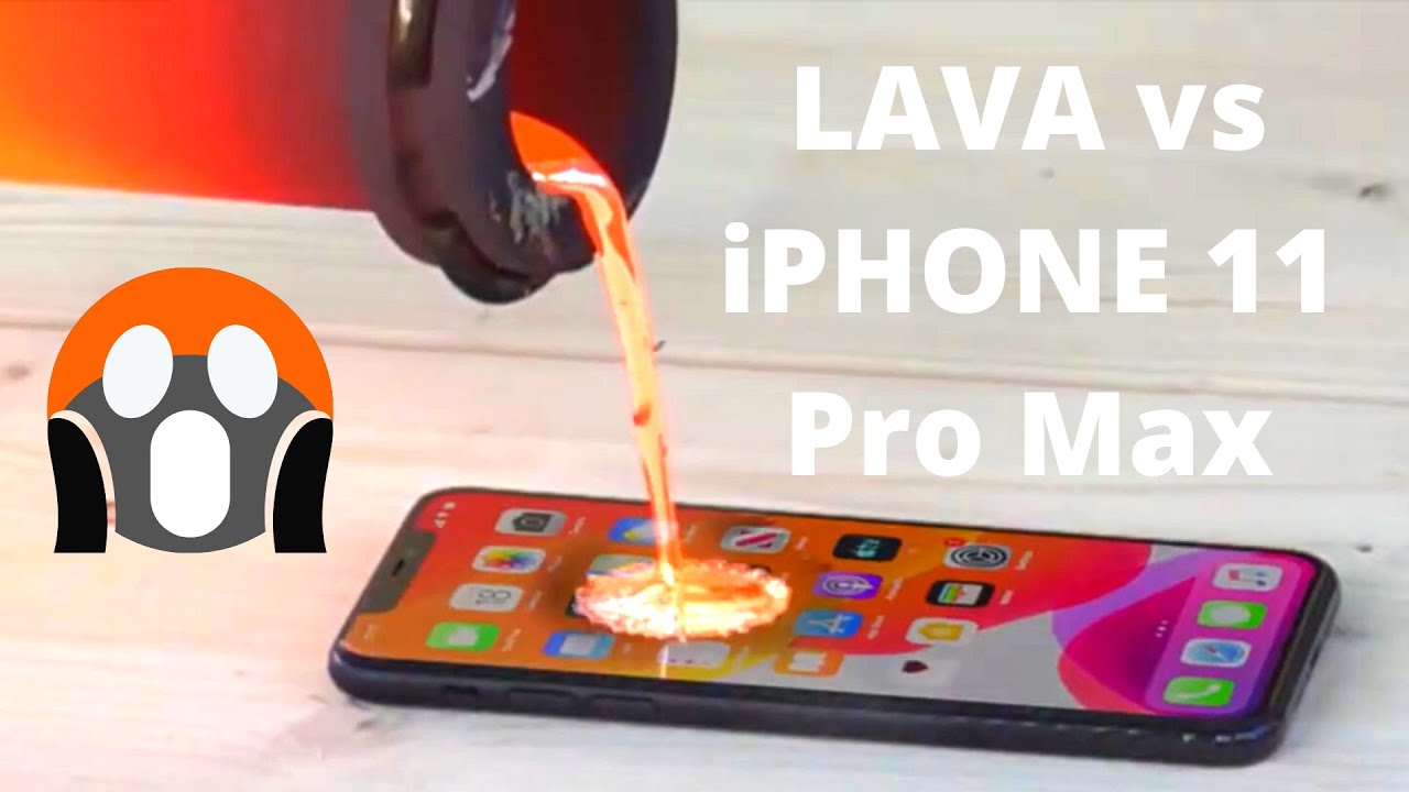 EXPERIMENT: LAVA vs iPhone 11 Pro Max | LAVA VS iPhone 11 Pro max ...