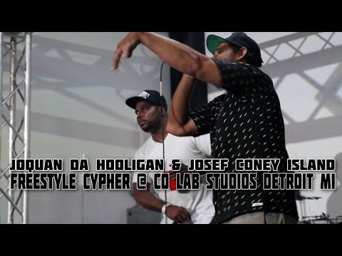 Joquan Da Hooligan & Josef Coney Island freestyle set a Co Lab Studio ...