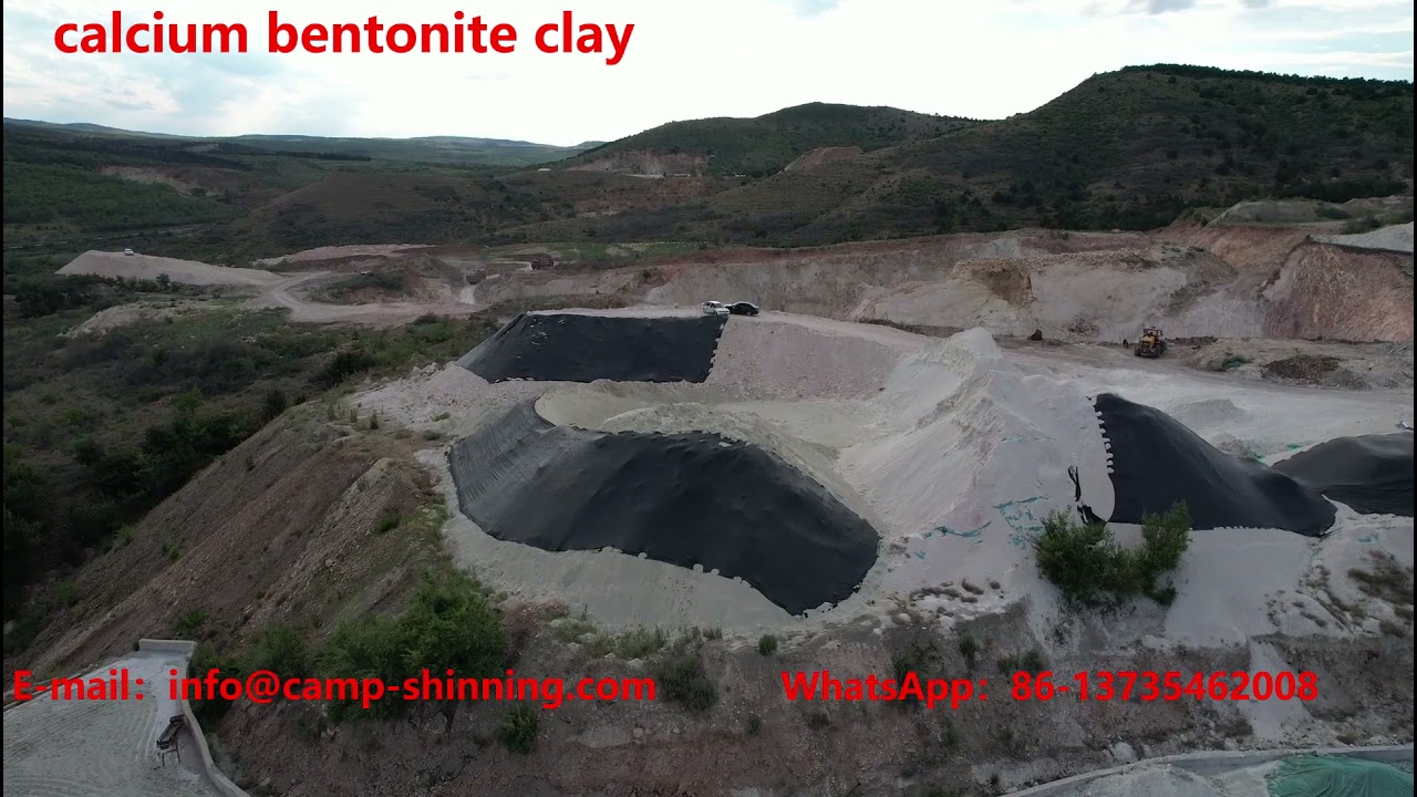 Processing of Bentonite | Organoclay Bentonite |Factory real scene ...