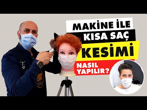 Makine ile Kısa Saç Kesimi Nasıl Yapılır?