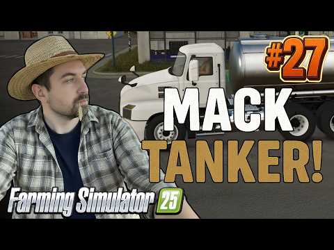 Mack Tanker Geldi! Sera Su Sorununu Çözdük… Şimdilik! - Farming Simulator 25 | Bölüm 27 ✦205