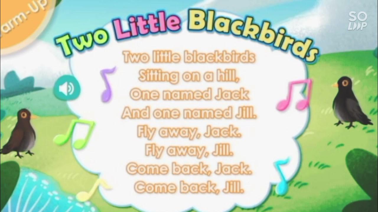 Two Little Blackbirds 51Talk song with lyrics - YouTube