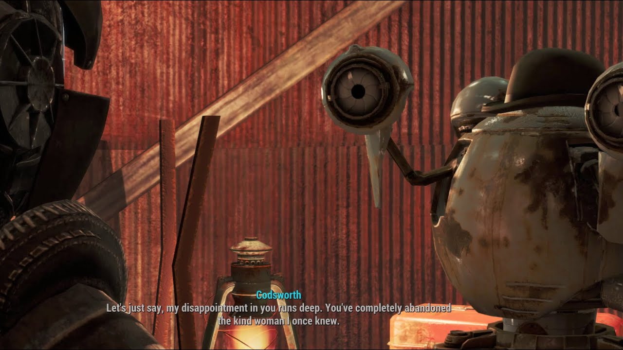 Codsworth is disdainful (Fallout 4) - YouTube