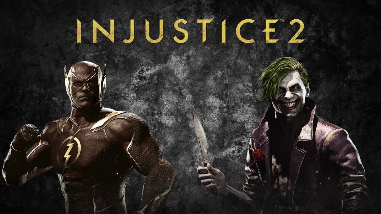 The Flash Vs The Joker (Injustice 2) - YouTube