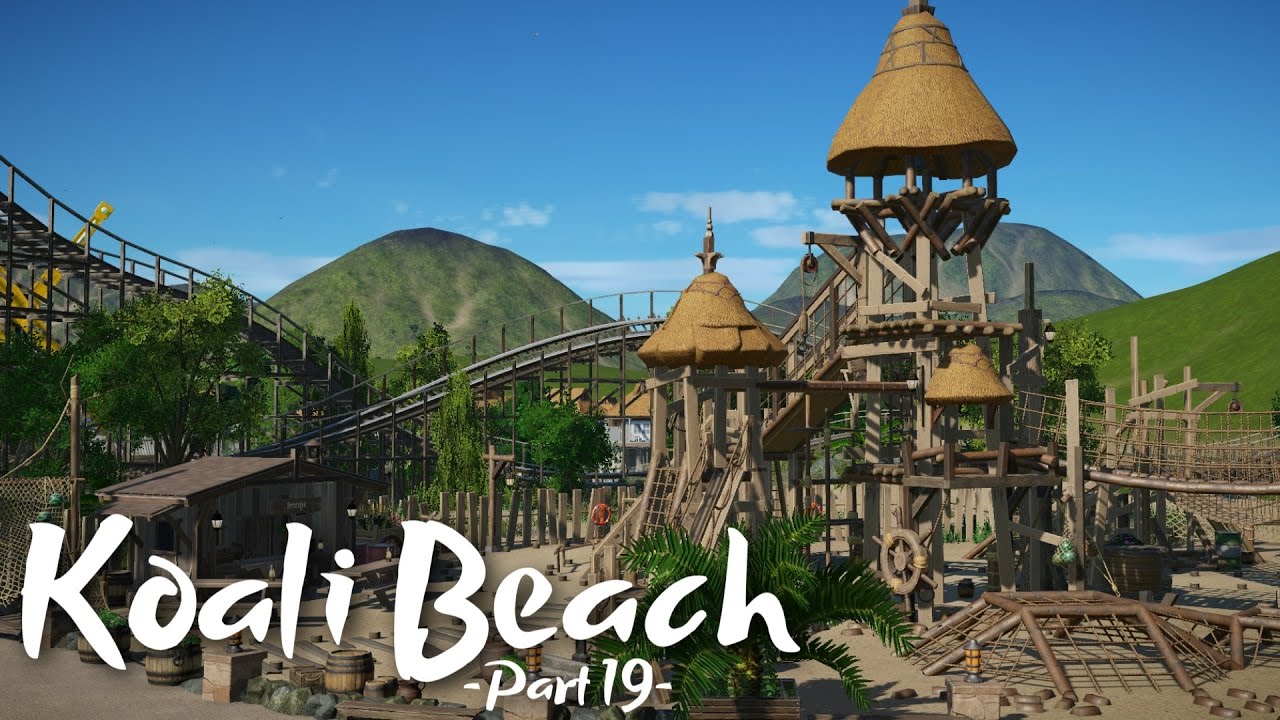 Planet Coaster - Koali Beach (Part 19) - Wooden Playground (ft ...