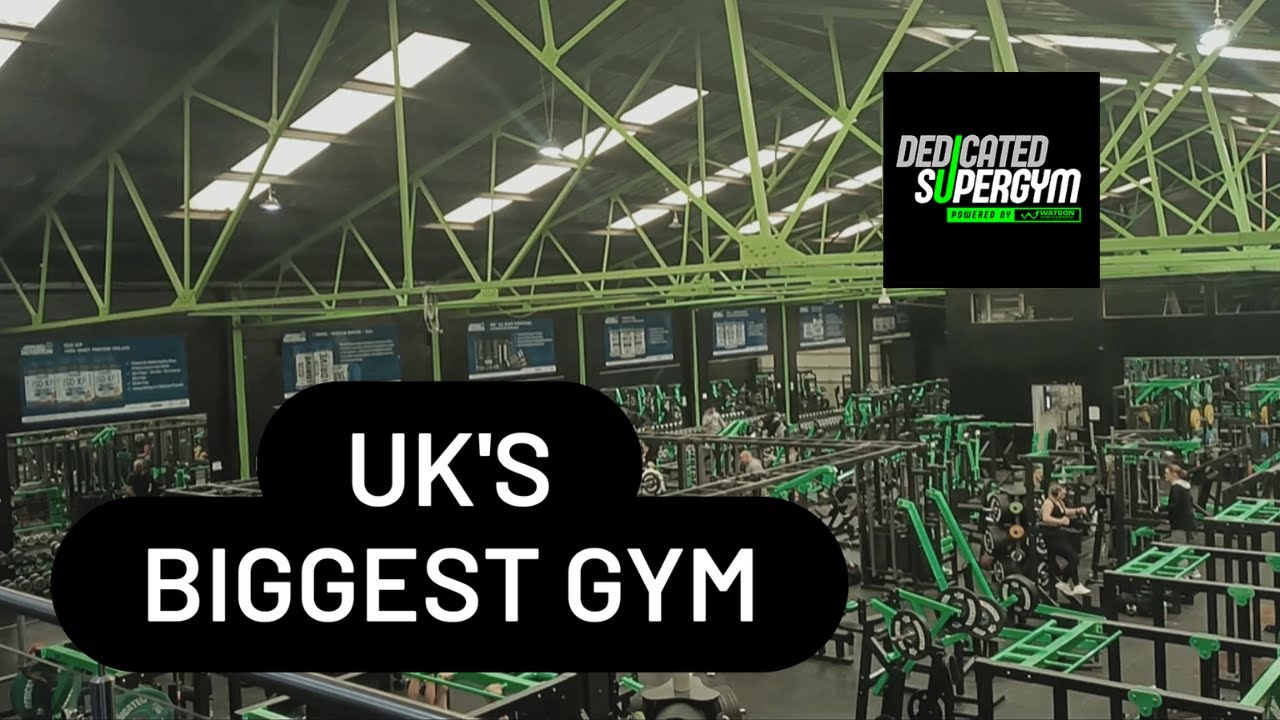 VISITING UK'S BIGGEST GYM - Lower Body Workout at Dedicated Supergym ...