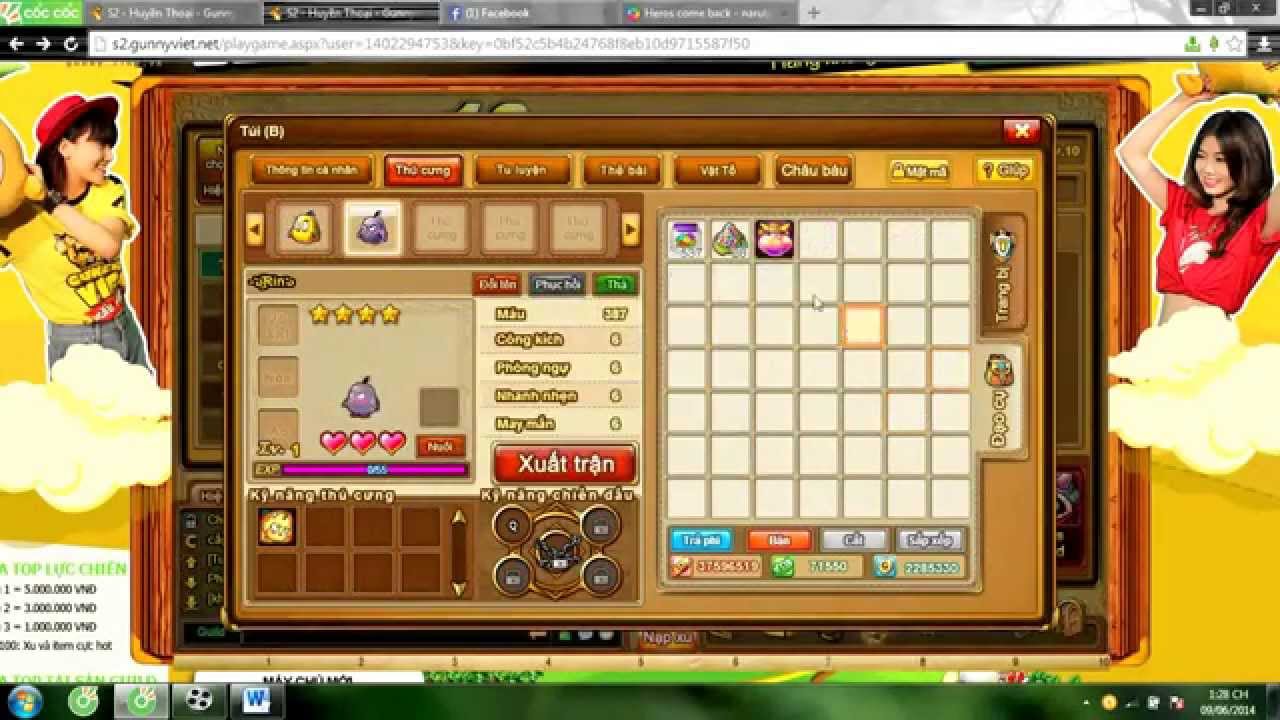 tăng số lượng item pet trong gunny lậu - YouTube