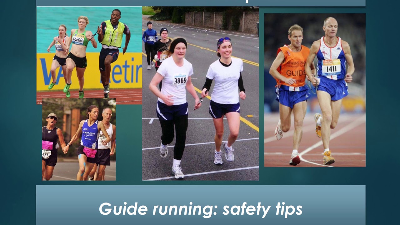Guide running – an introduction; what sight loss is, and basics of ...