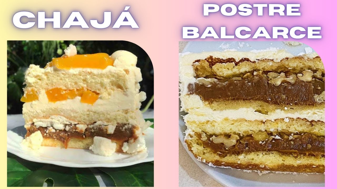 Diferencia entre el Chajá y el Postre Balcarce - YouTube