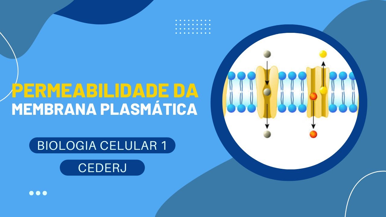 Aula 9 – Permeabilidade da Membrana Plasmática - Biologia Celular 1 ...