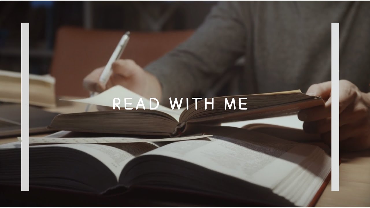 read with me | 45 minutes + piano sounds🏡 - YouTube