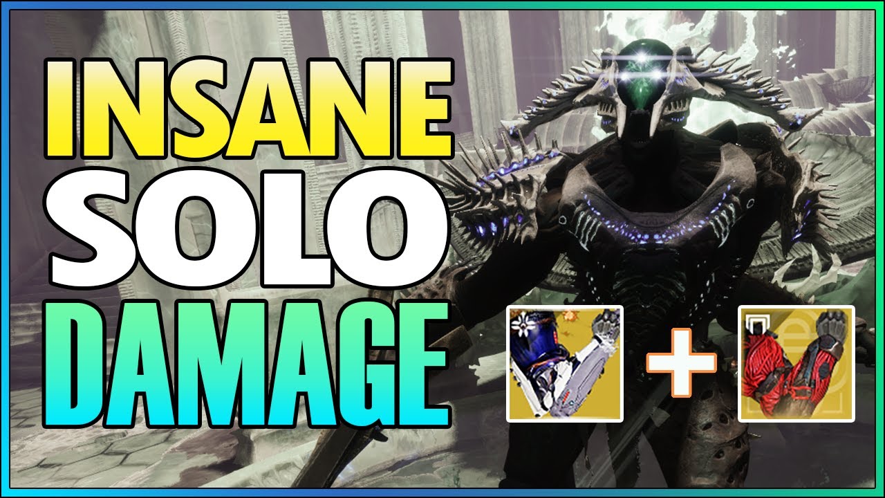 Insane Solo Damage On Ecthar With Pyrogale Gauntlets - YouTube