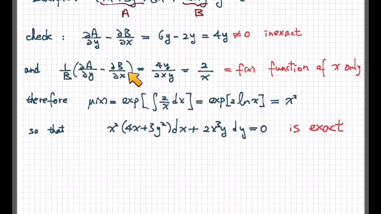 Inexact equations - YouTube