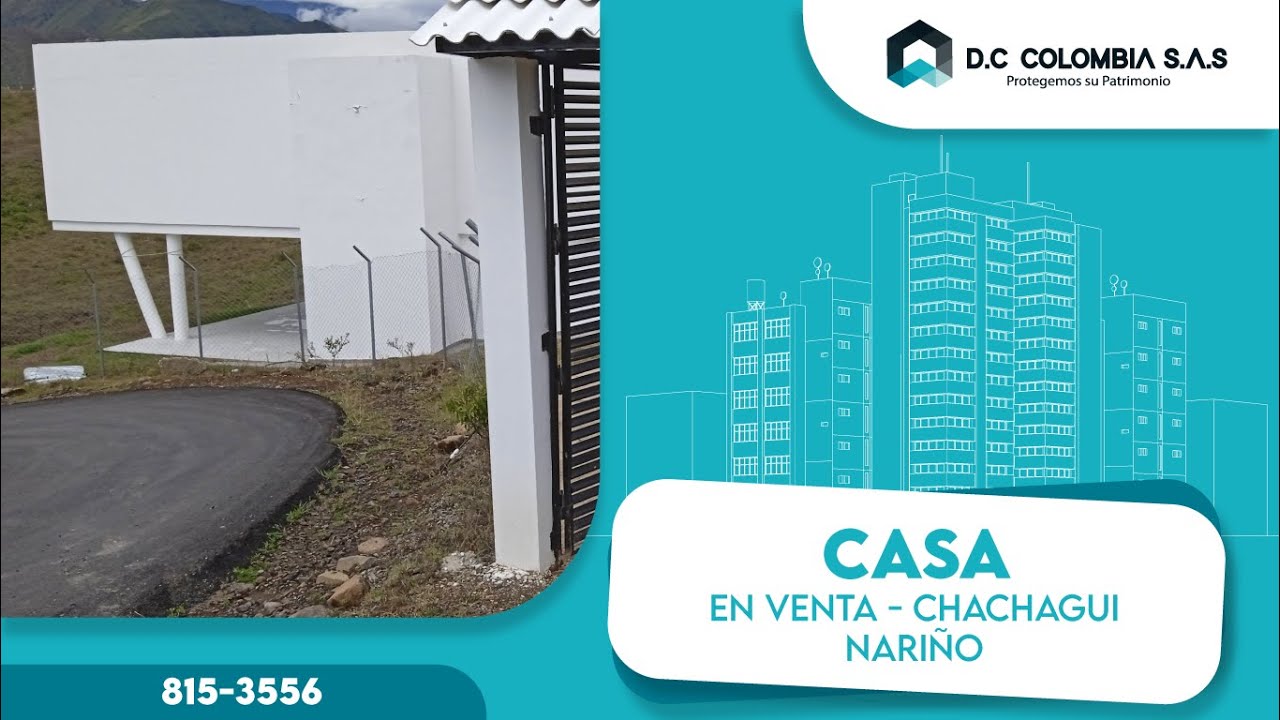 VENTA DE CASA CAMPESTRE EN CHACHAGUI - NARIÑO - YouTube