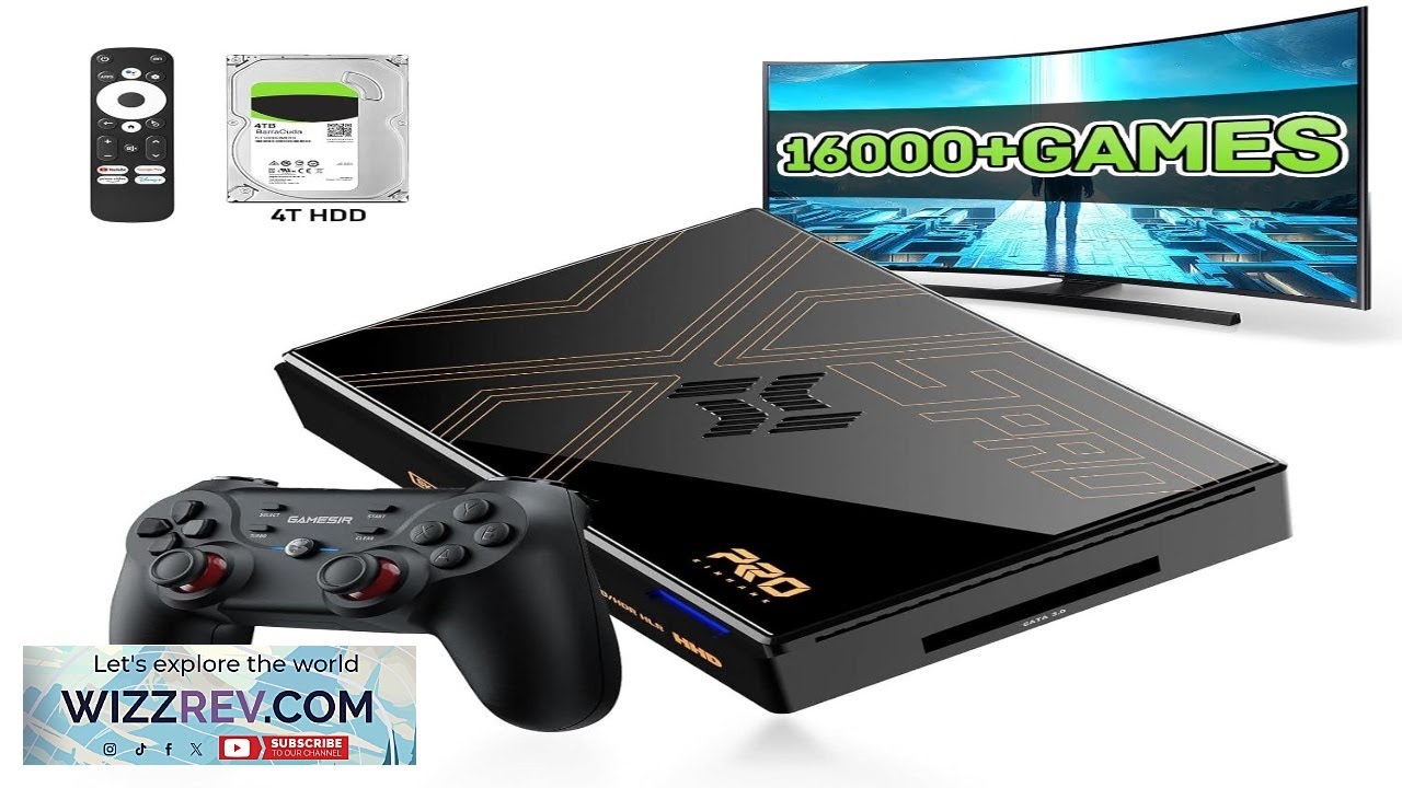Kinhank Super Console X5 PRO Retro Game Console with 16000+Games with ...
