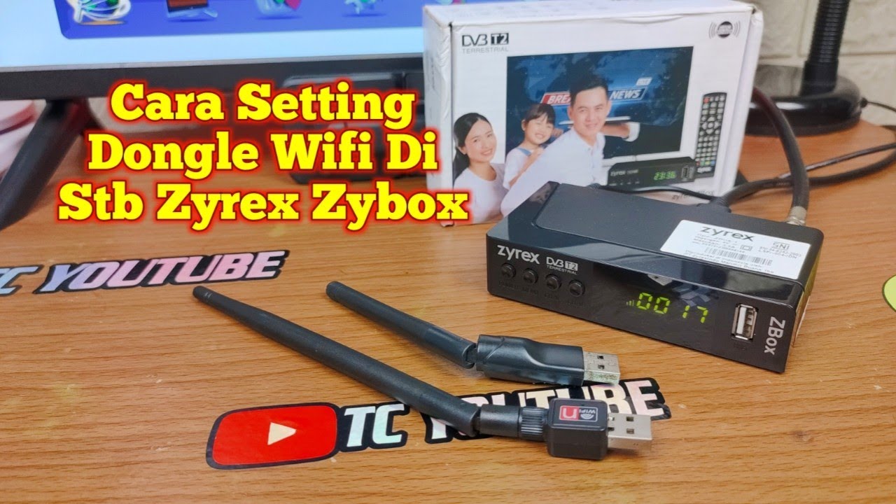 Cara Setting Dongle Wifi Di Stb Zyrex Zybox - YouTube