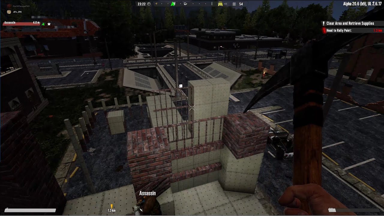 7D2D Undead Legacy v2.6 JD and Assassin EP49 (Building A New Horde Base ...