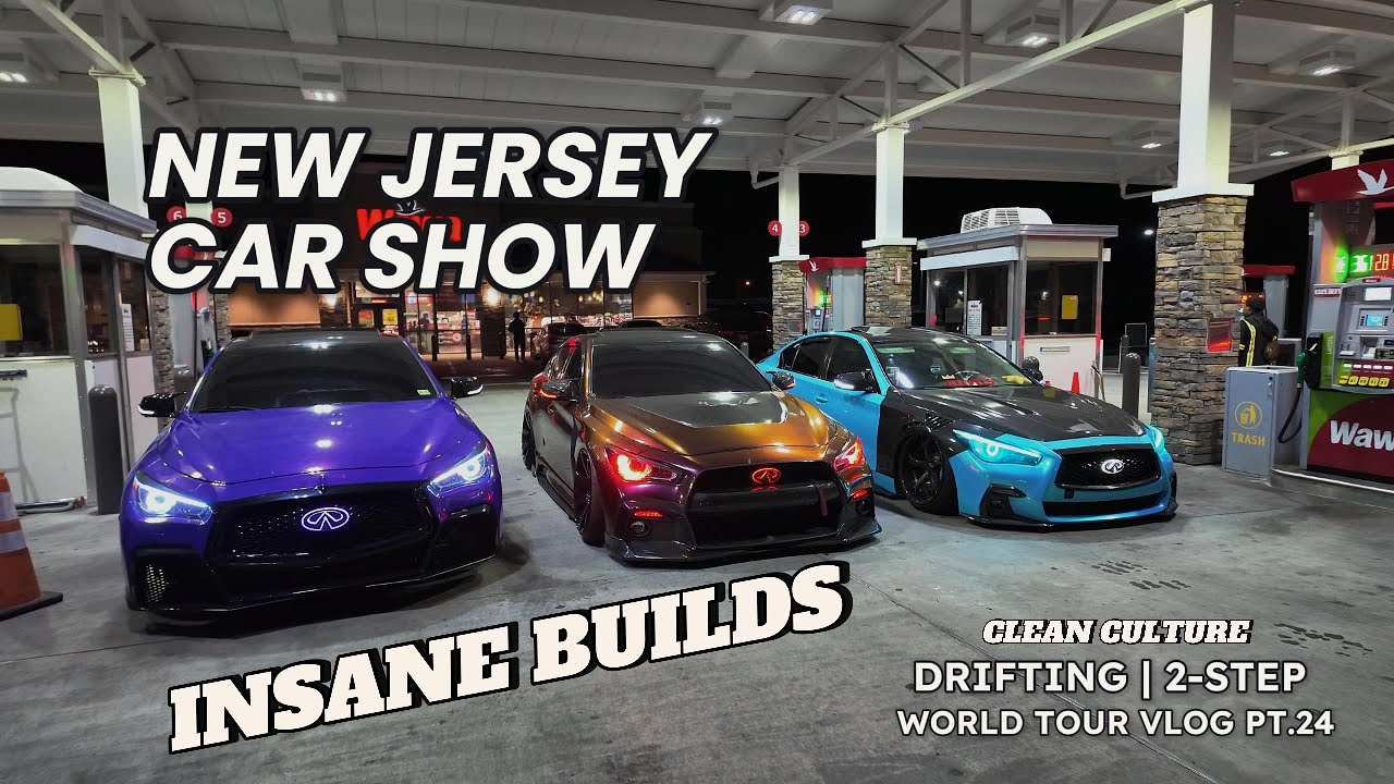 DRIFTING | 2 STEP | CAR SHOW IN NJ | Clean Culture - YouTube