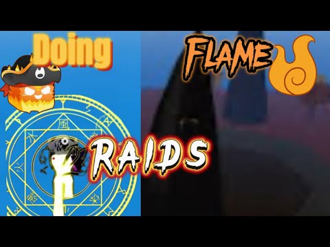 Doing Flame Raids! (Roblox Blox Fruits) - YouTube