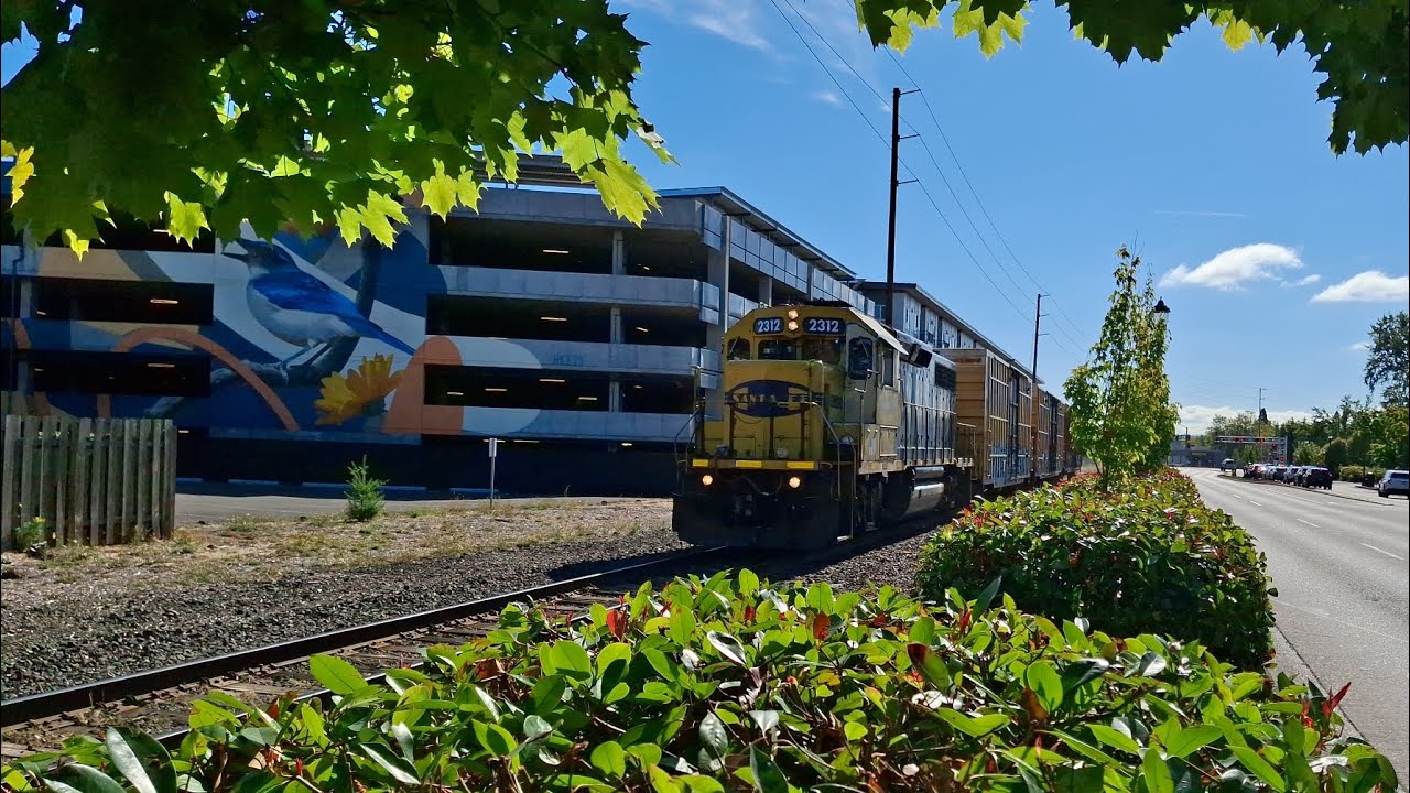 PNWR 2312 near SW Hall Blvd, Beaverton OR - YouTube