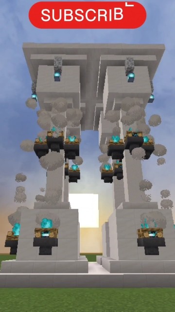 Minecraft castle pillar designs for beginners #minecraft #mimecraft ...