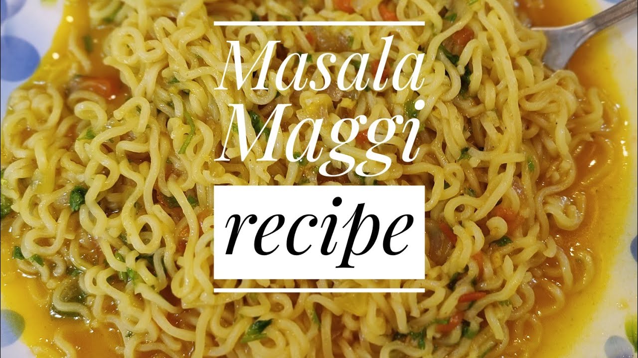 Masala Maggi recipe in Hindi | Indian Street Style Veg 🥦🥕🌽 Maggie ...