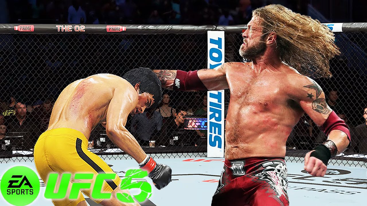 UFC5 Bruce Lee vs Adam Copeland EA Sports UFC 5 Super Fight - YouTube