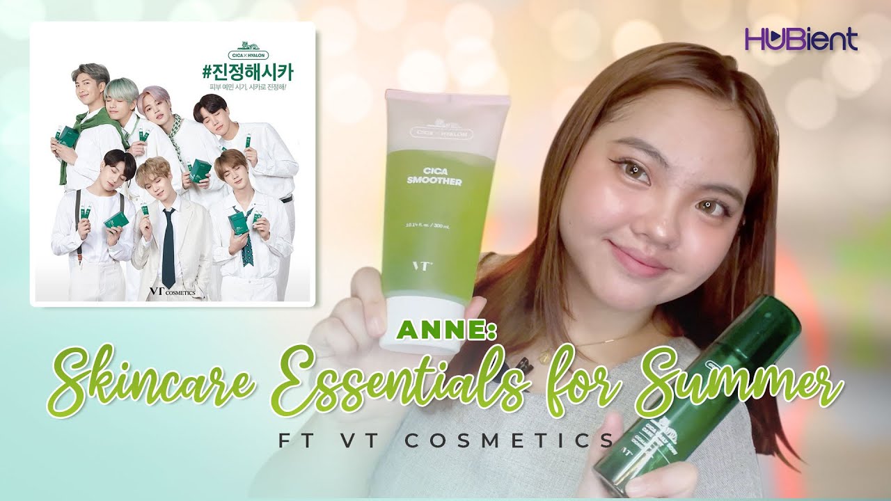 Skincare Essentials for Summer Ft VT Cosmetics | Anne - YouTube