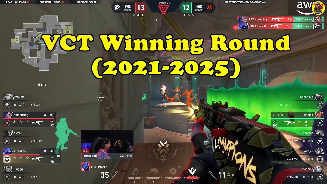 Every Valorant Championship Winning Round (2021-2025) 🔥 - YouTube