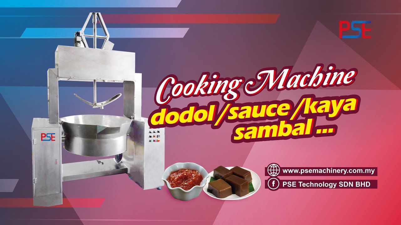 Dodol Cooker Mixer Machine Heavy Duty Multipurpose Cooker - YouTube