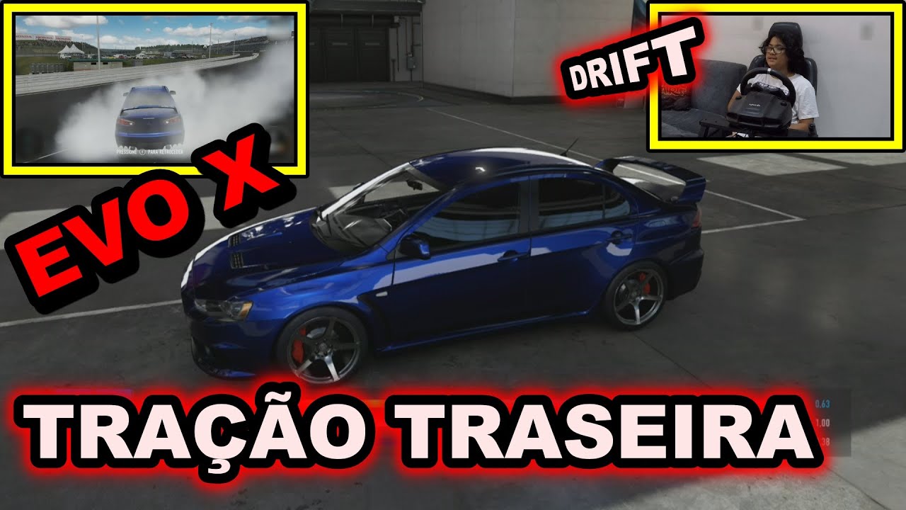 LANCER EVOLUTION X TRAÇÂO TRASEIRA , DRIFT OU TRACKDAY ... - YouTube