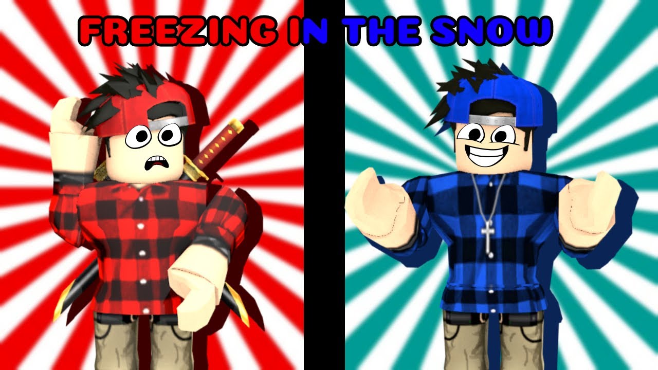 Freezing In The Snow (Roblox Christmas Animation) - YouTube