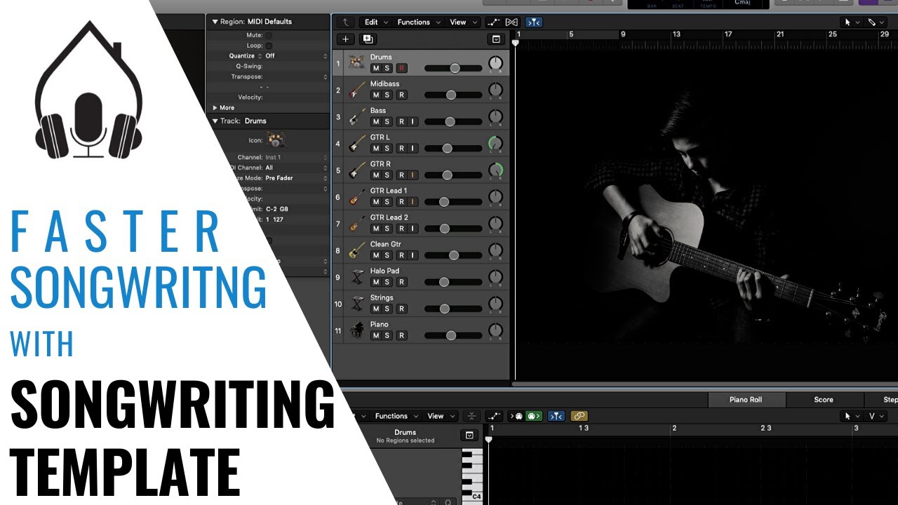 Writing a Song: Faster Songwriting with Songwriting Template ...
