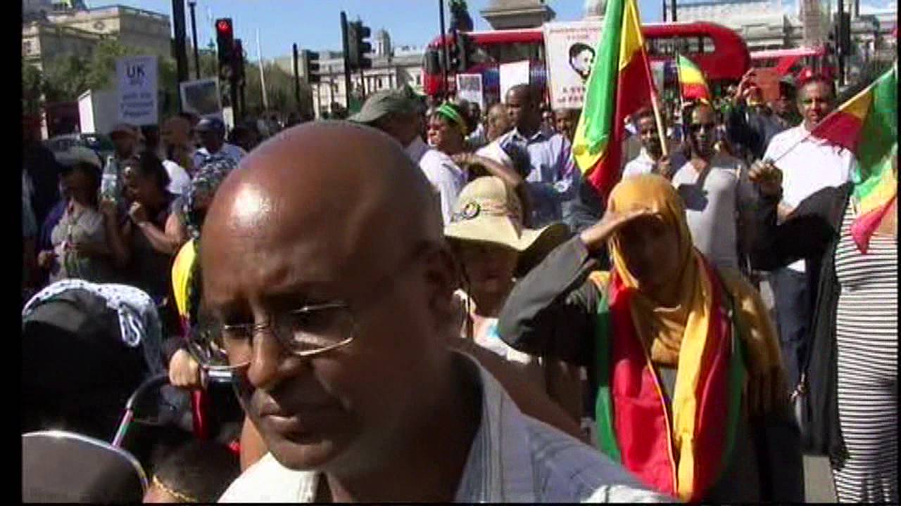 LONDON DEMONSTRATION AGAINST TPLF (TIGRAY PEOPLES LIBERATION FRONT ...