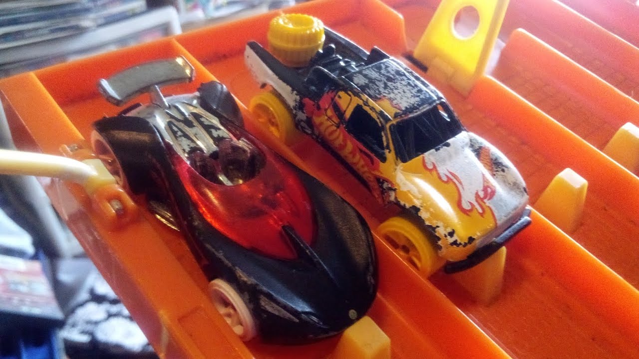 Team Hot Wheels High-speed Racing Wheels series drag race. - YouTube