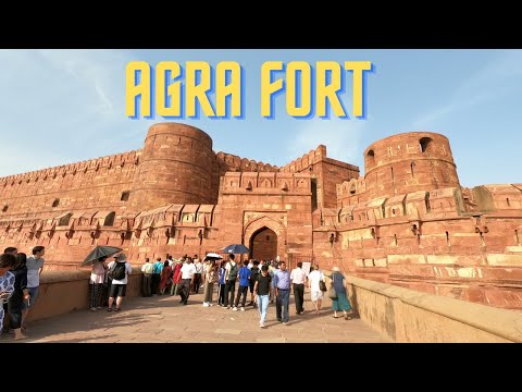 Agra Fort | Virtual Walking tour | Unedited video