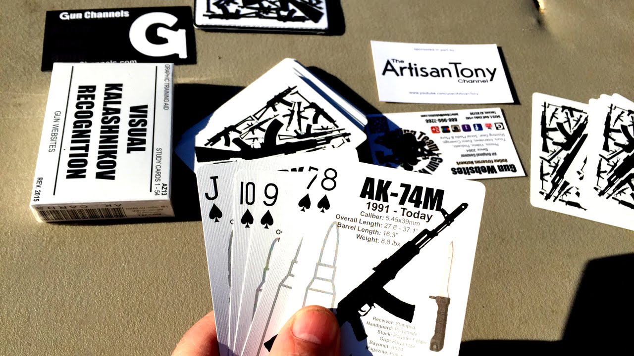Playing Go Fish with AK-47 ID Cards by Gwebs - YouTube