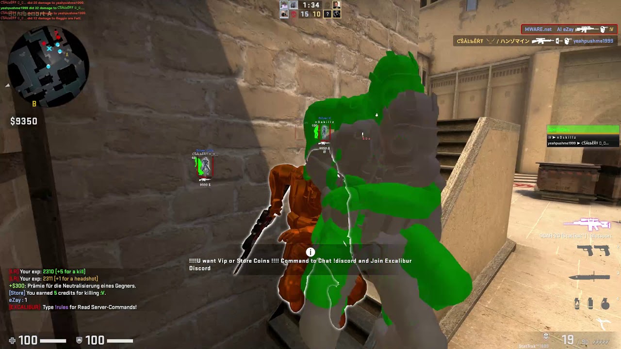 CS:GO | HvH #23 | Highlights ft. aimware | my hvh config is updated 21. ...