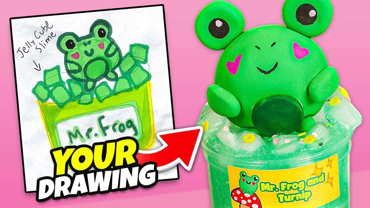 I Made Our Fans Custom Slimes! - YouTube