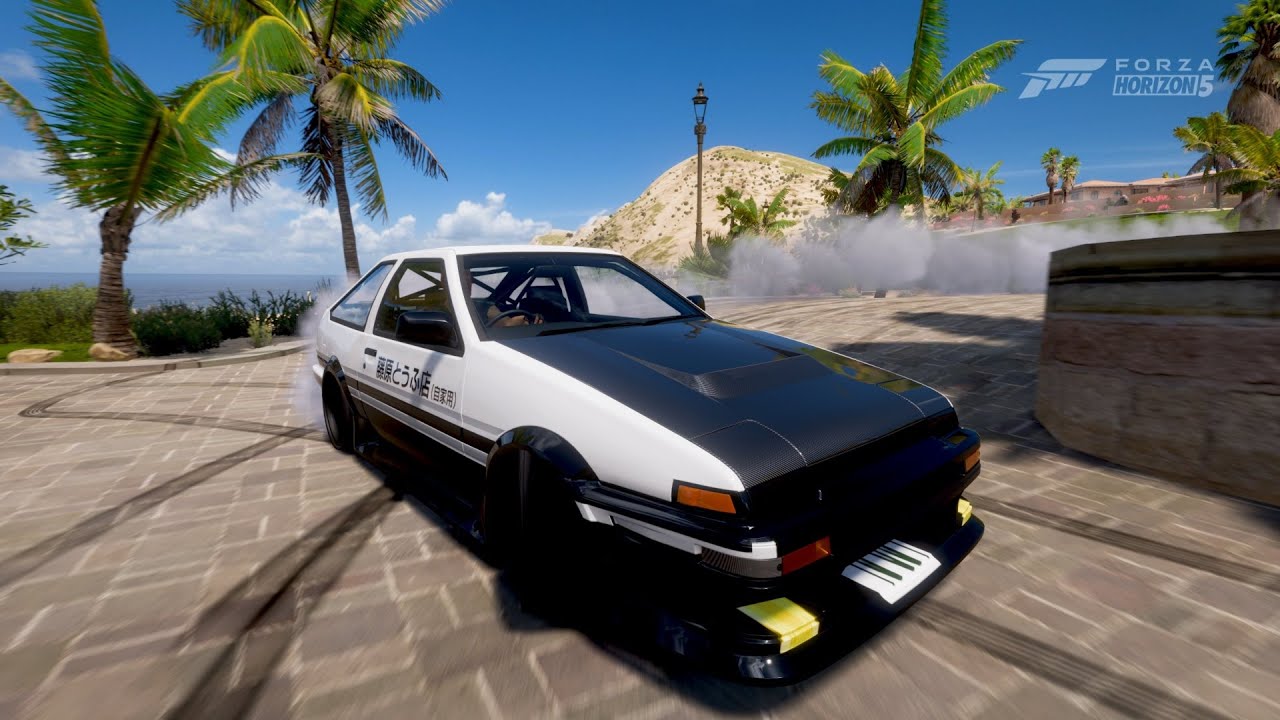 FH5 Drift Office: Toyota AE86 TRUENO /w TSXW Wheel - Gameplay - PC ...