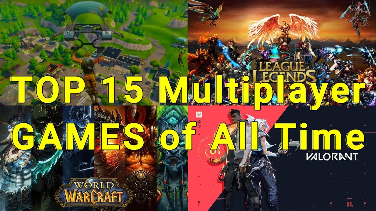My Top 15 GREATEST Multiplayer Games Of All Time - YouTube