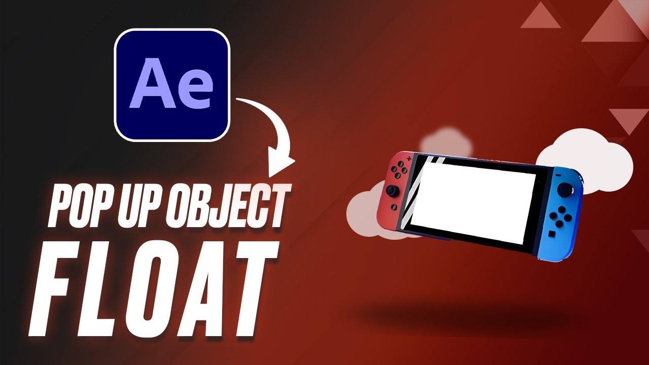 How to make Pop Up Objects Float in Adobe After Effects | AE Tutorials | Any Motion Pro - YouTube