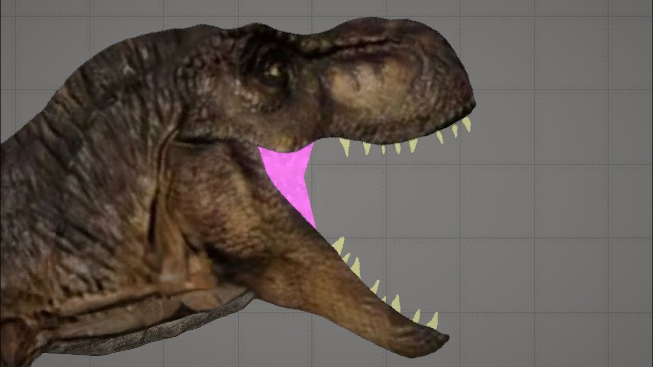 Rexy Tyrannosaurus Rex Mod Melon Playground - YouTube