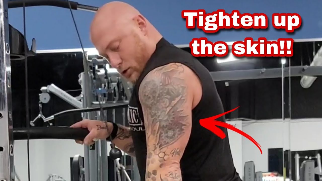 How to grow your triceps and tighten loose skin. - YouTube