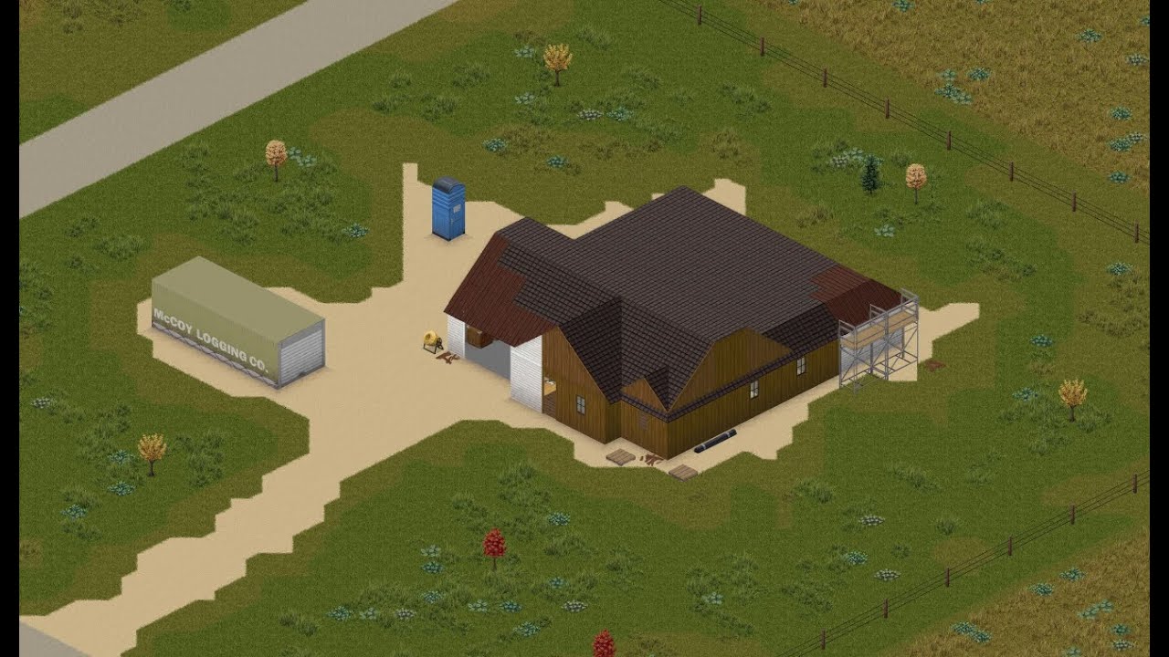 Build 42 House Under Construction New location tour Project Zomboid ...