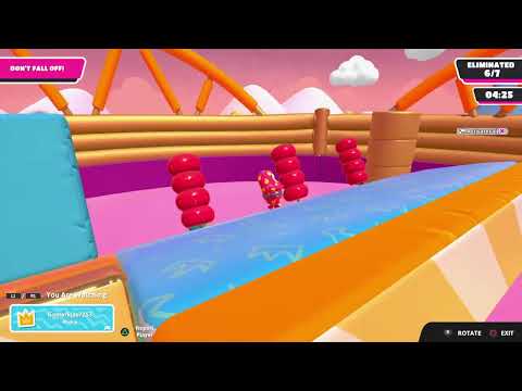 Fall guys funny game play - YouTube
