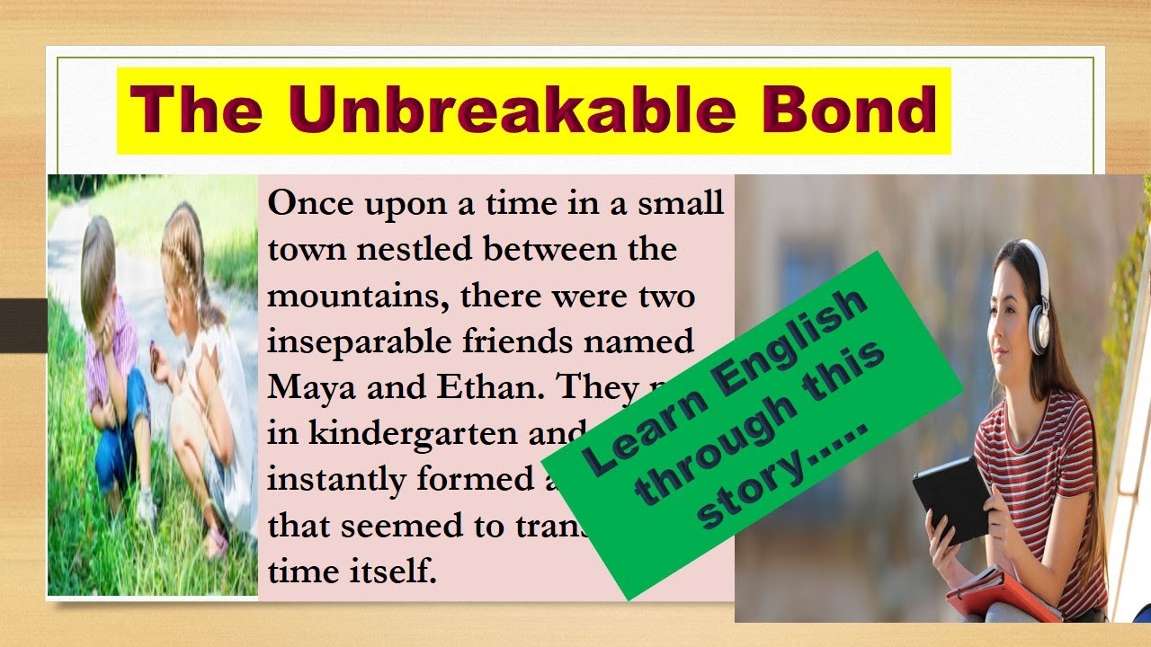 learn English through story | Ethan and Maya's Unbreakable Bond | best ...